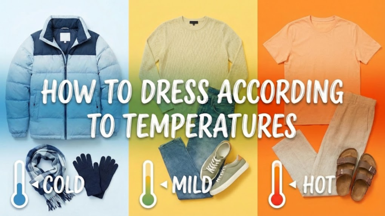 How to Dress According to Temperatures? Smart Outfits
